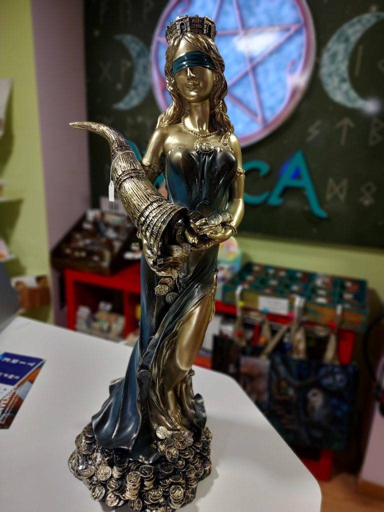 Diosa de la Fortuna grande - Tienda Talismán Esotérica